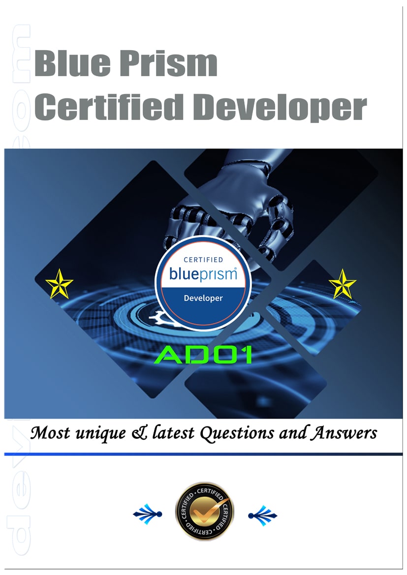 Blue Prism Certified Developer (AD01) – DEVITZONE